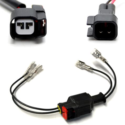 Ijdmtoy Sellos De Conector Macho Y Hembra A Prueba De Salpicaduras De 2