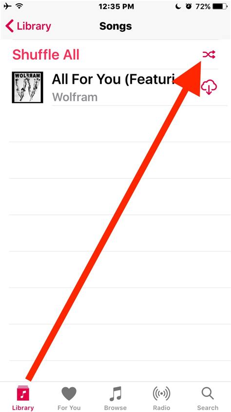 How To Shuffle Music In Ios 12 Ios 11 And Ios 10 Music