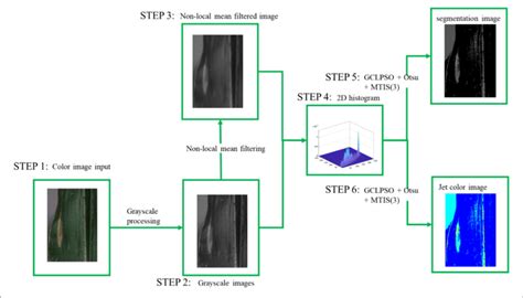 flowchart of multi threshold image segmentation of maize diseases