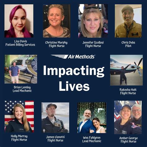 Did You Know Air Methods Has An Impacting Lives Award This Quarterly Award Recognizes Select