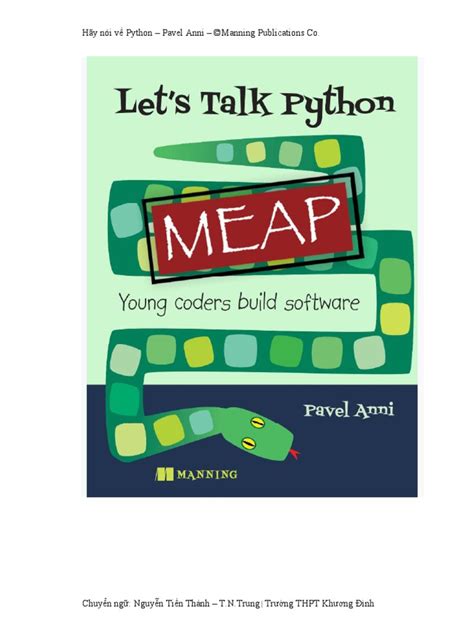 Hãy Nói Về Python Pdf