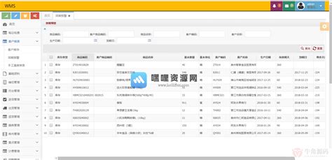 Wms源代码 Java版大型wms仓储管理系统源码 物流仓库管理系统【c328】 嘿哩资源网