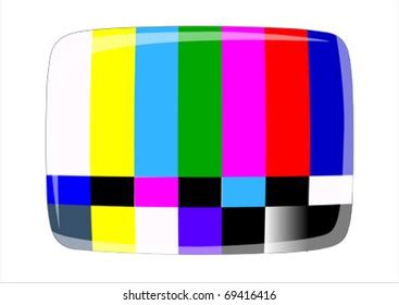 Tv Ntsc Signal Vector Stock Vector Royalty Free