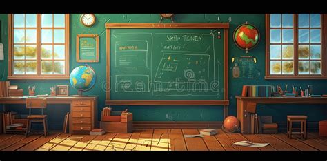 Classroom 2d Stock Illustrations 381 Classroom 2d Stock Illustrations