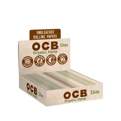 Organic Hemp Slim Rolling Papers Ocb Usa Rolling Paper Store