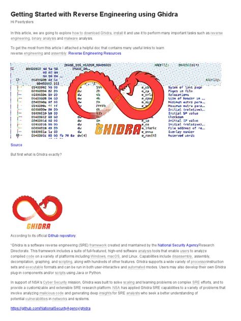 Getting Started With Reverse Engineering Using Ghidra Chiheb Chebbi
