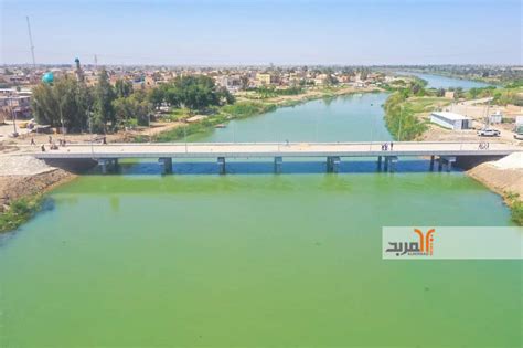 إنجاز 92 من مشروع جسر قضاء الفجر الكونكريتي بذي قار المربد