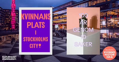 Dubbelvernissage Den 25 Augusti — Stockholms Kvinnohistoriska