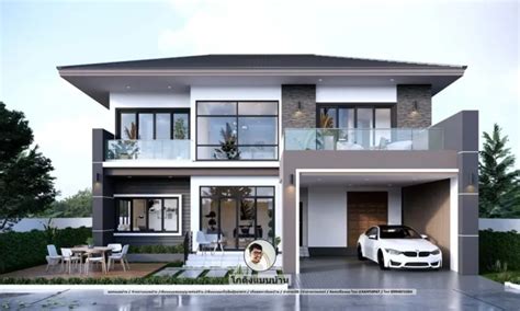 แบบบ้าน 4 ห้องนอน