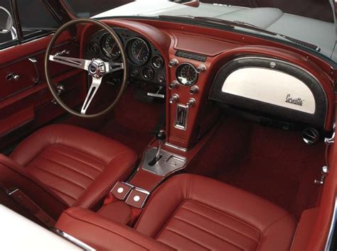 Classic Cars At Wellborn Musclecar Museum 1966 Corvette Interior