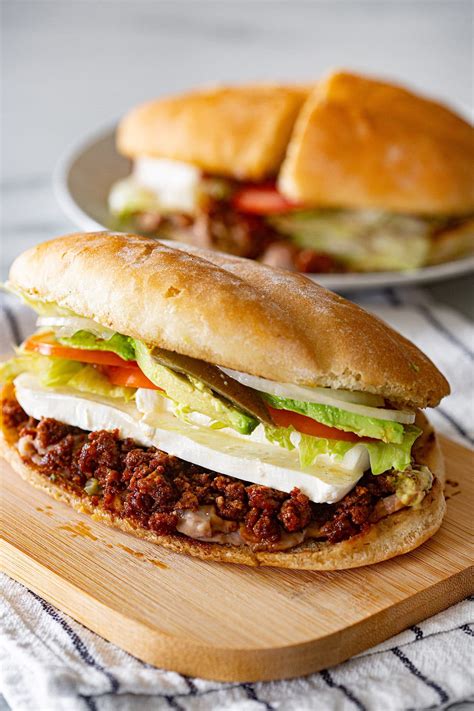 Torta De Asada Mexicana