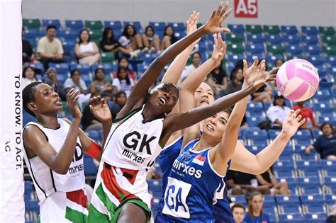 Kenya Beat Singapore 49 36 At Netball S Mirxes Nations Cup The