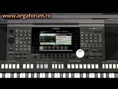 DEMO YAMAHA PSR S S S Unofficial YouTube