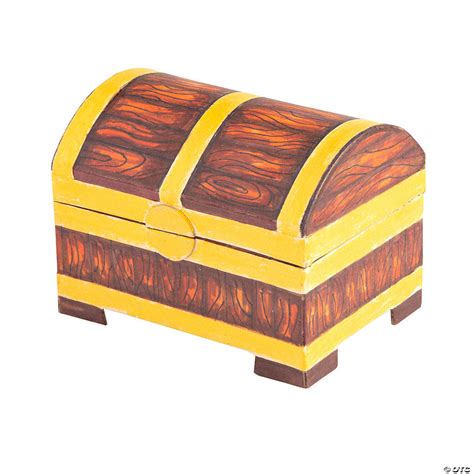 Diy Papier Mâché Mini Treasure Chests Oriental Trading