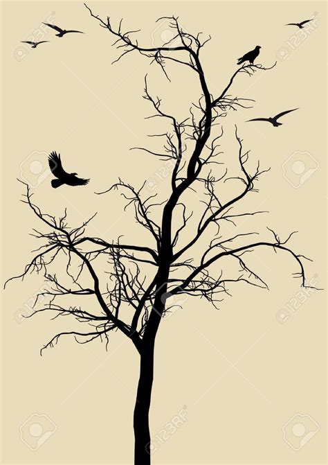 Tree Tattoo Stencil