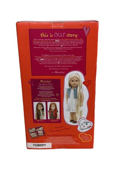 Our Generation Phoebe Hair Grow Doll