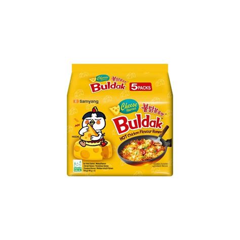 삼양 불닭볶음면 치즈 멀티 140g 5 Halal