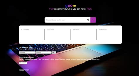 Github Carnie11 Geomi Blockchain Geomi A Blockchain Solution For