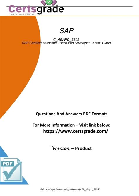 PPT Dominate ABAP Cloud Development With C ABAPD Become A SAP