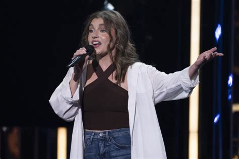 Caledonia American Idol Abby Blake Exits Show After Strong