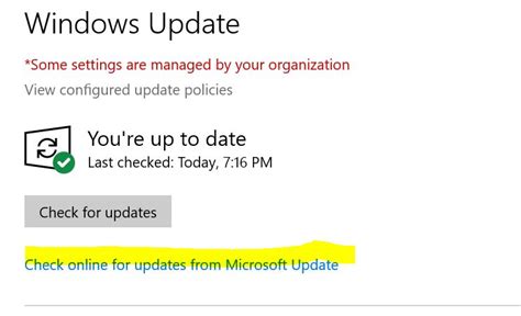 Command For Check For Updates From Microsoft Microsoft Qanda