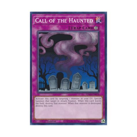 Call Of The Haunted Sdcs En038 Common Duelshop