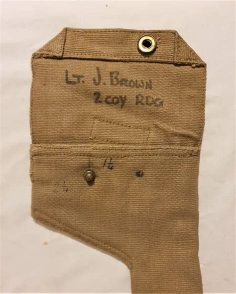 Original Ww British Army Pattern Webbing Revolver Holster Picclick Uk