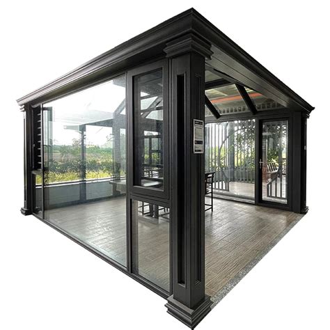 New Design Prefab DIY Aluminum Frame Tempered Toughened Double Glazed Hollow Smart Safety Glass