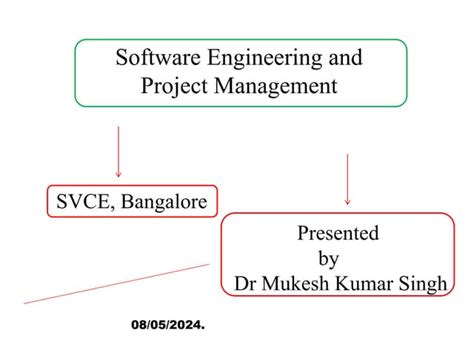 Software Engineering And Project Management Pptx Computer Software