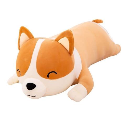 Мягкая игрушка Корги, 60 см / подушка купить на OZON по низкой цене ...