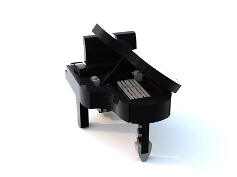 Lego Moc Grand Piano Functional By Legoori Rebrickable Build