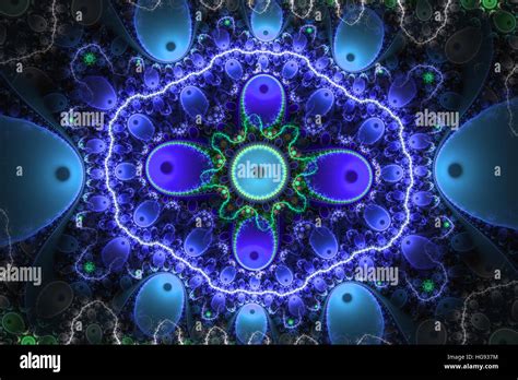 Perfection In Geometry Fractals Illustration Universe Galaxies Chaos