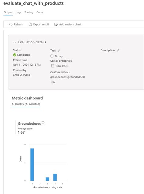 Part 3 Evaluate A Chat App With The Azure AI SDK Azure AI Foundry