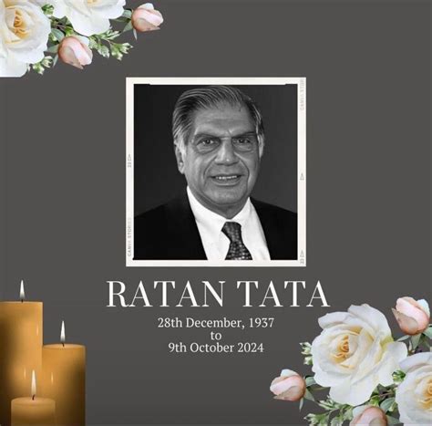 Steva Gizmo On Linkedin Deeply Saddened By The Demise Of Ratan Tata Ji