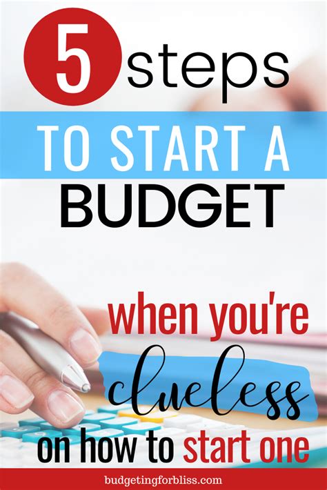 A Beginners Guide To Budgeting In 5 Easy Steps Artofit