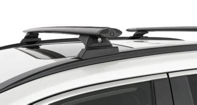Toyota Rav With Factory Rails On Flush Rails Rhino Rack Black Vortex Roof Racks