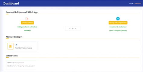 sync with xero setup guide hubspot