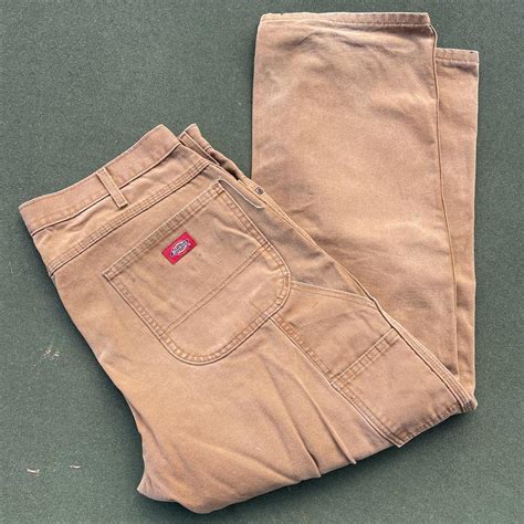 Vintage Dickies Tan Carpenter Pants Waist 36 Depop