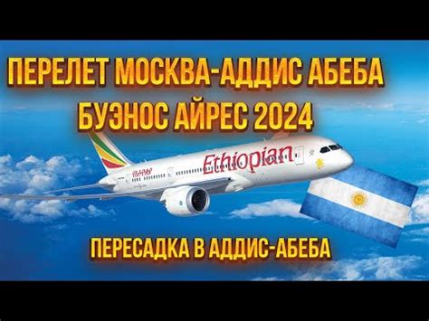 Эфиопские Авиалинии. Из Москвы в Буэнос-Айрес. Пересадка в Аддис-Абеба ...
