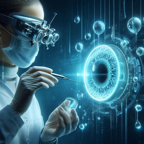Premium Ai Image Laser Eye Surgery