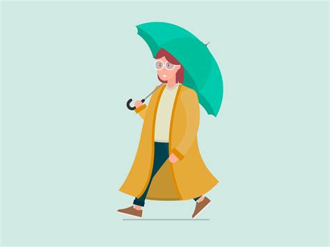 2D Flat Character Design Walk Cycle By Lukey J On Dribbble