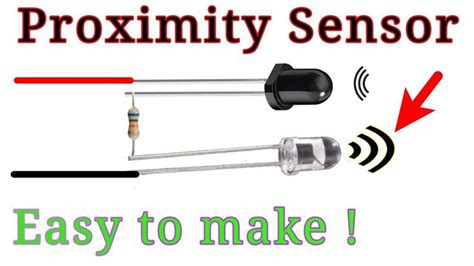 How To Make Proximity Sensor Electronic Circuit Projects Electronics Mini Projects Sensor