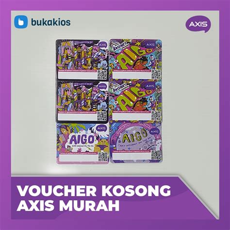 Jual Voucher Kosong AXIS Paling Murah Shopee Indonesia