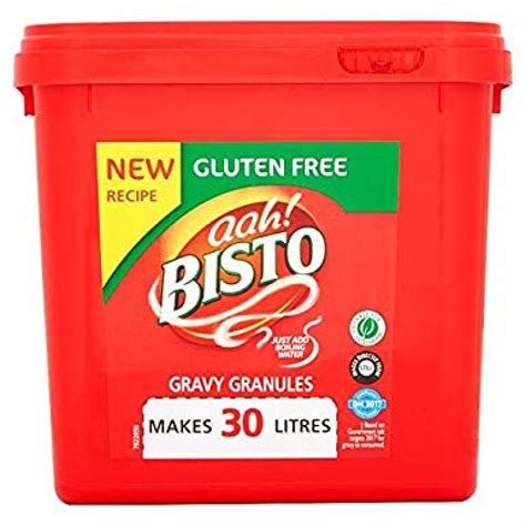 Bisto Gluten Free Instant Gravy 30l Red Tub 1 8k Debriar