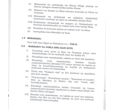 Nafasi Za Kazi 30 Halmashauri Ya Manispaa Ya Dodoma Global Publishers