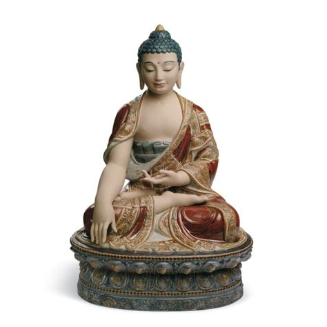 Будда (коричневый) - купить фарфоровую статуэтку по цене 624300 ₽ | LLADRO