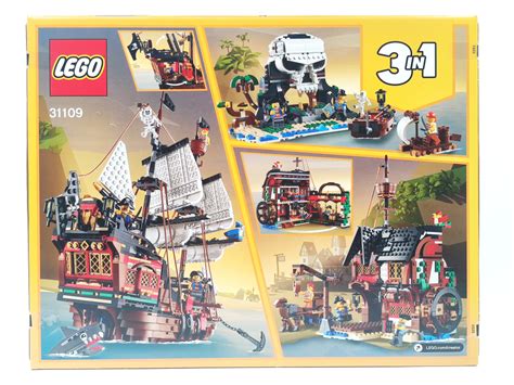 Конструктор LEGO Creator 31109 Пиратский корабль – купить за 11 690 ...