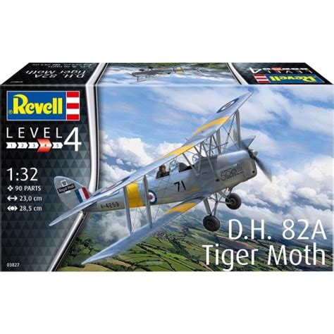 Сглобяем модел Тренировъчен самолет D H 82a Tiger Moth на Супер Цена Pat58708 Patilanci Bg