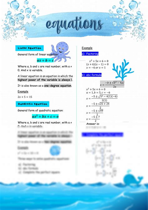 SOLUTION Linear Equation Studypool