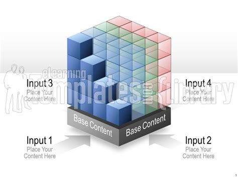 Building Blocks Graphic For Powerpoint Presentation Templates